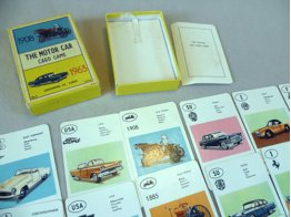 Vintage Card Game - The Motor Car Card Game No.3 - 1908 - 1963 - Circa ...